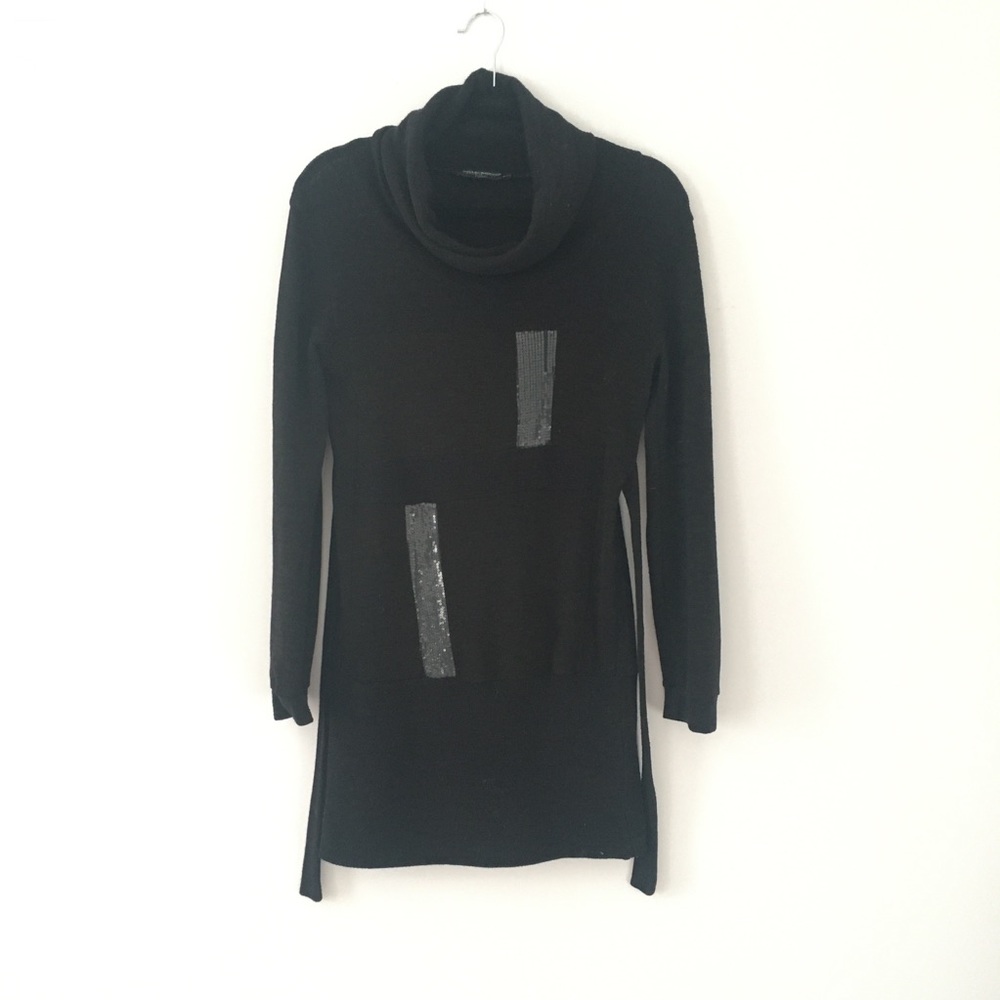 Rinascimento Sweater Dress. Made In Italy. Petite - Gem